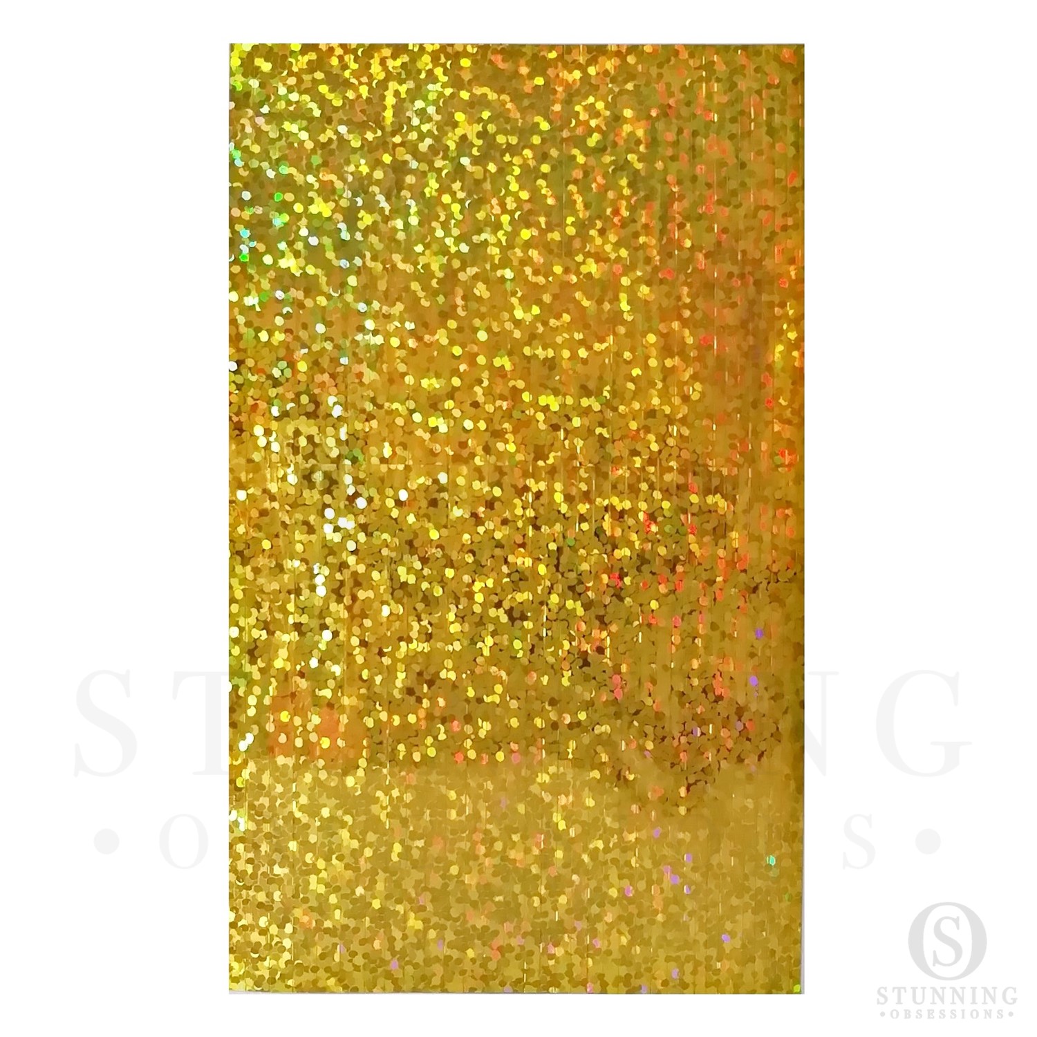 Gold Holo Shards Striping Tape Sheet - Stunning Obsessions